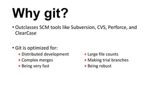 An introduction to git | PPTX | Programming Languages | Computing