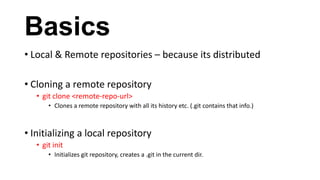 An introduction to git | PPTX | Programming Languages | Computing