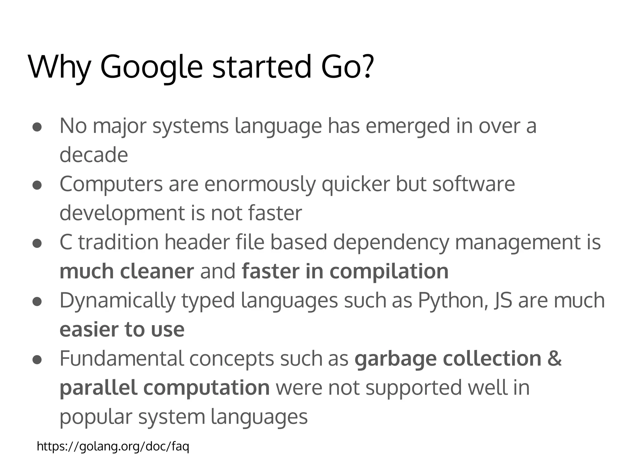 An Introduction to Go | PDF