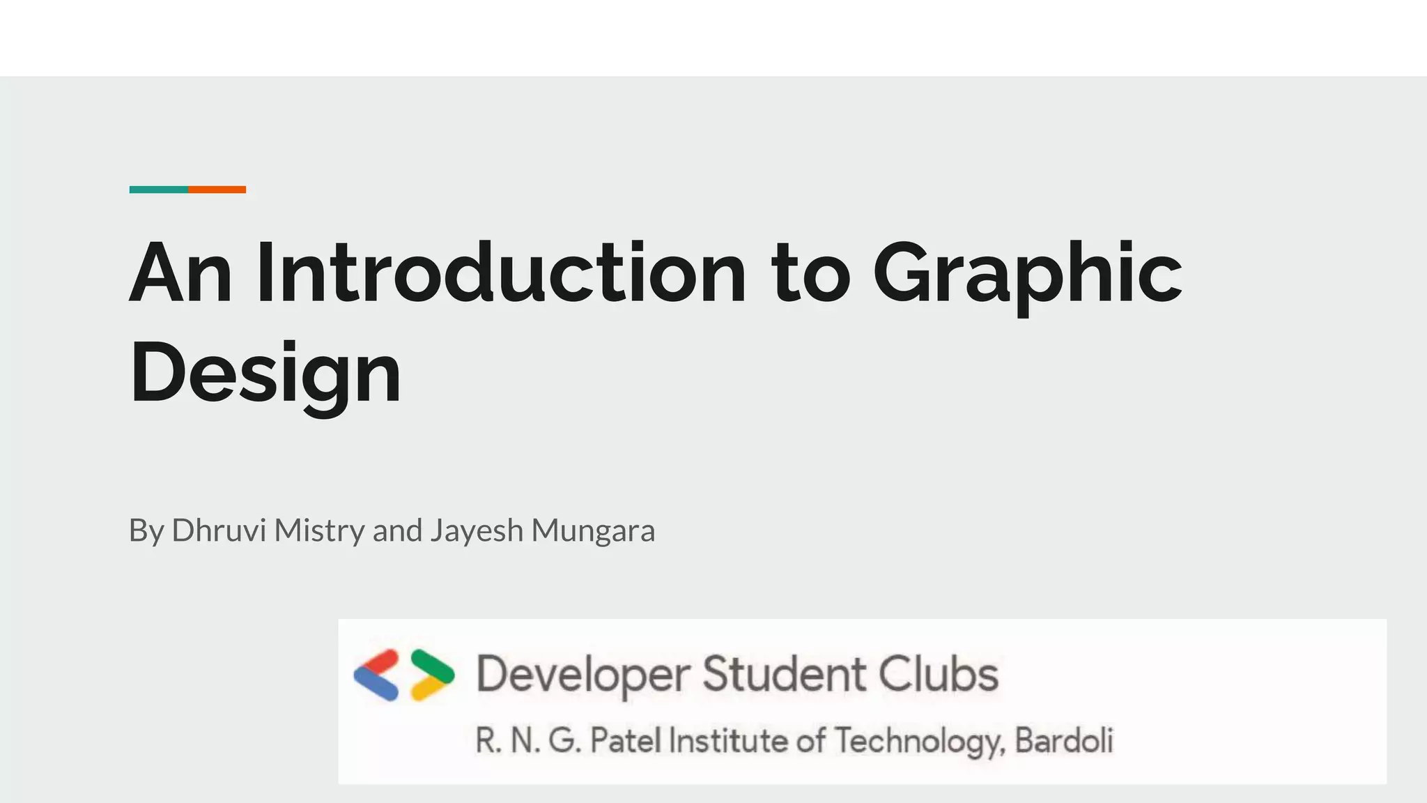 An introduction to graphic design | PPTX