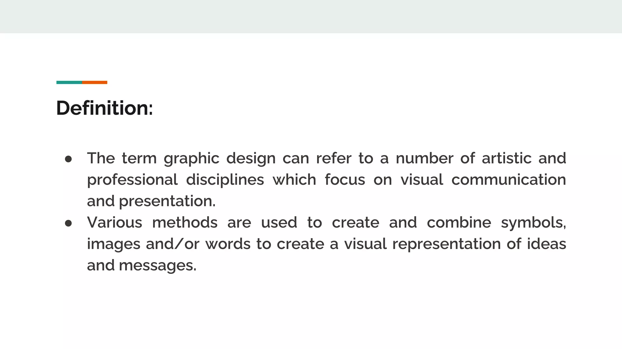 An introduction to graphic design | PPTX