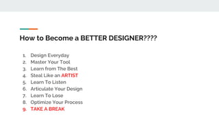 An introduction to graphic design | PPTX