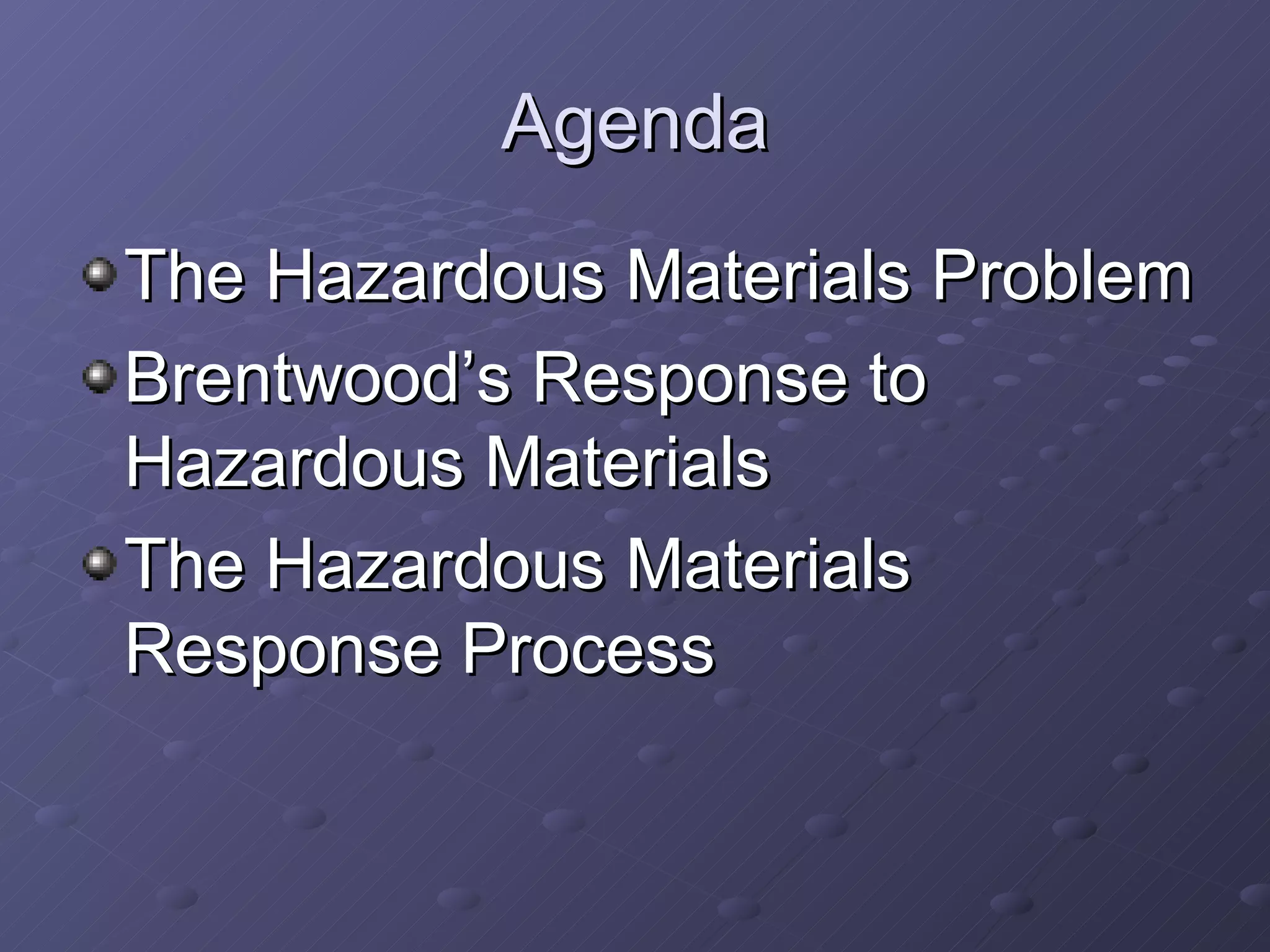 An Introduction To Hazardous Materials | PPT