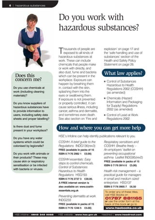 An introduction to health and safety | PDF