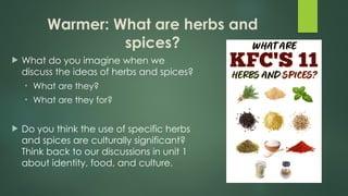 An Introduction to Herbs and Spices.pptx