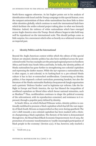 An Introduction To Identity Politics | PDF