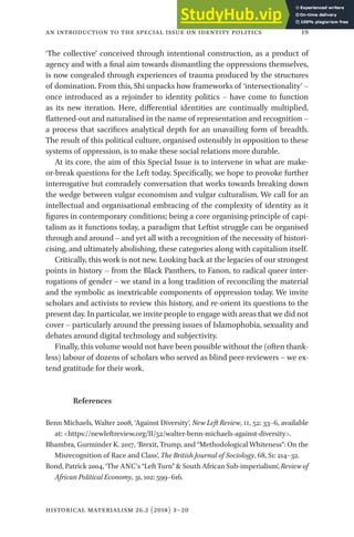 An Introduction To Identity Politics | PDF