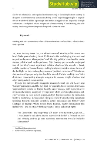 An Introduction To Identity Politics | PDF