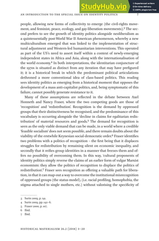 An Introduction To Identity Politics | PDF