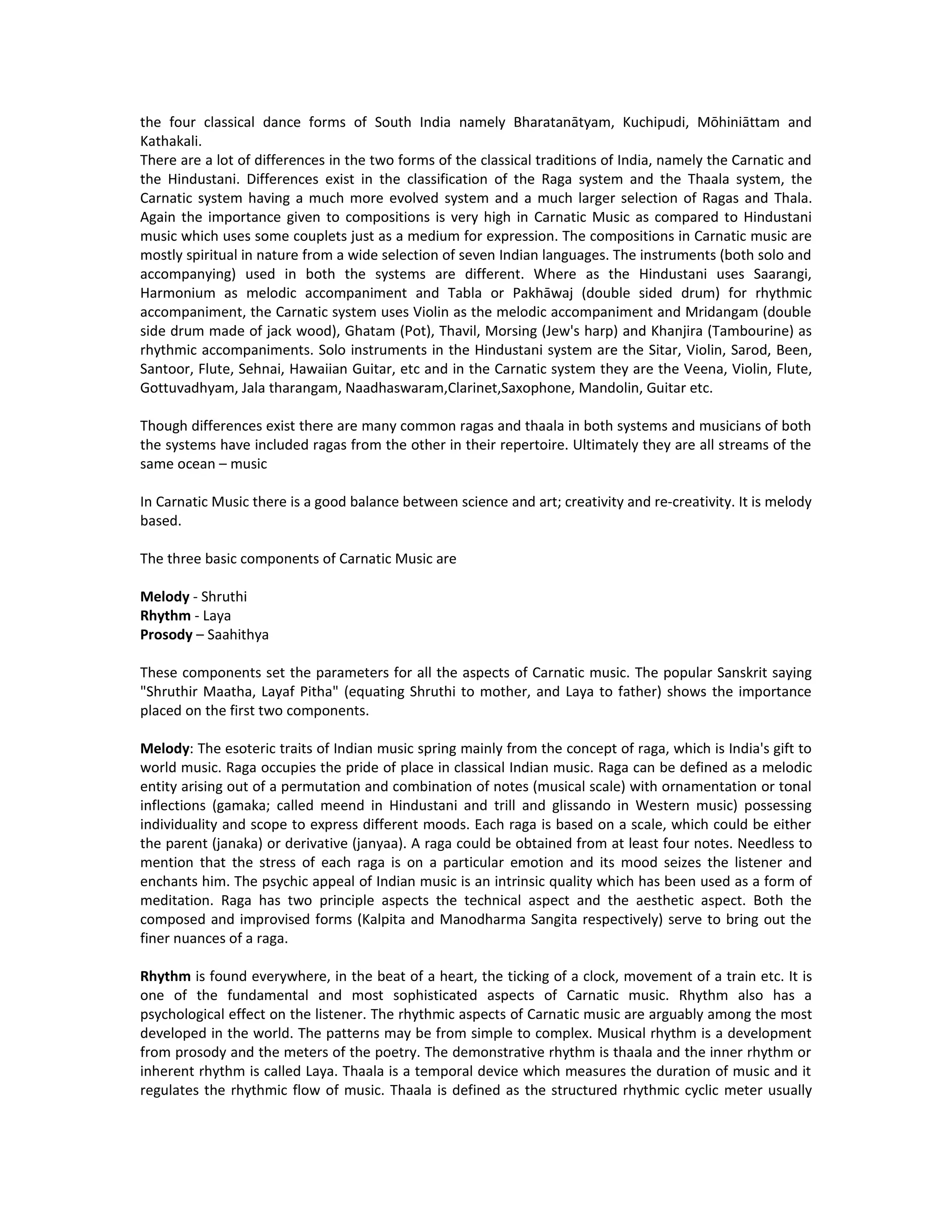 An Introduction to Indian Classical Music | DOC