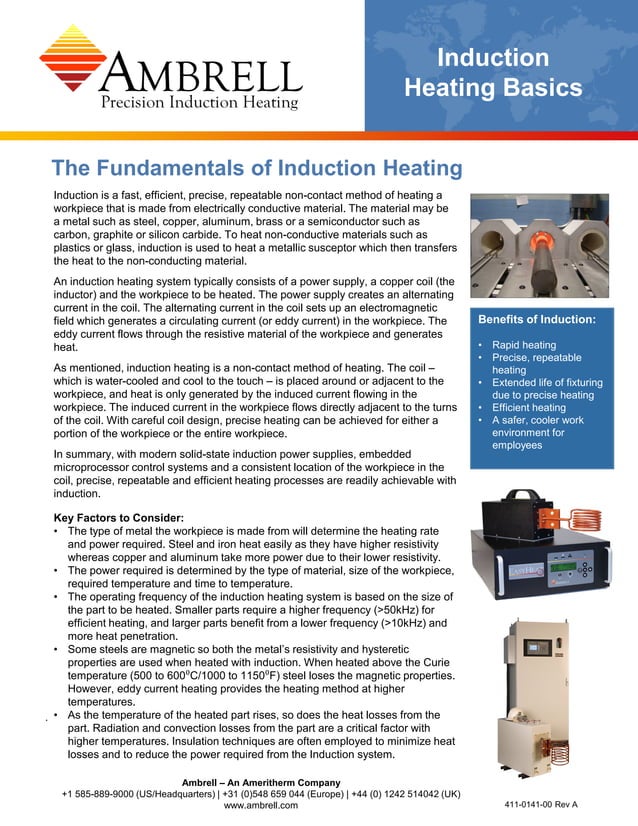An introduction to induction heating | PDF