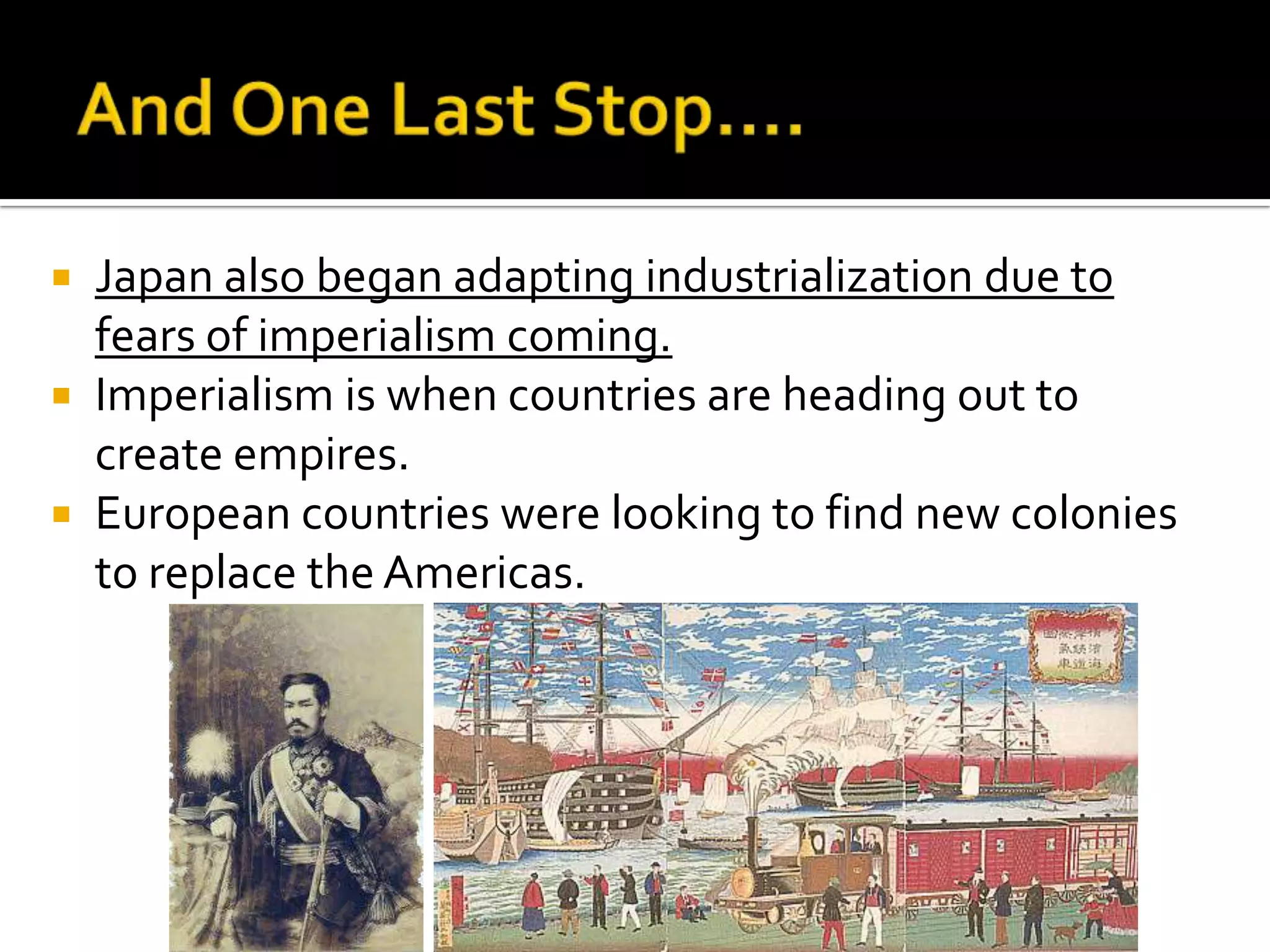 An introduction to industrialization | PPTX