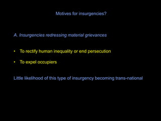 An Introduction to Insurgency, by Professor Joel Hayward | PPT