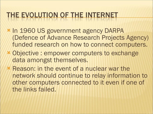 An Introduction to Internet | PPS
