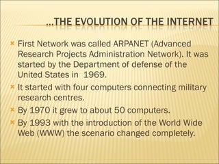 An Introduction to Internet | PPS