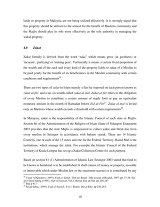 AN INTRODUCTION TO ISLAMIC LAW OF PROPERTY IN MALAYSIA | PDF