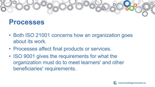 An introduction to ISO 21001 | PPT | Free Download