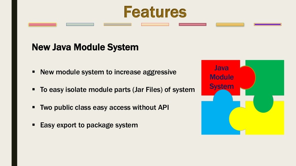 An introduction to Java 9 & Its Features