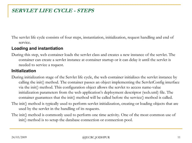 An Introduction To Java Web Technology | PPT | Web Development | Internet