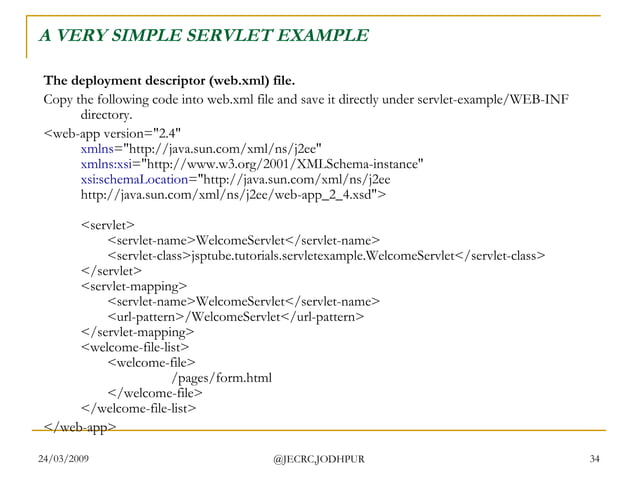 An Introduction To Java Web Technology | PPT | Web Development | Internet