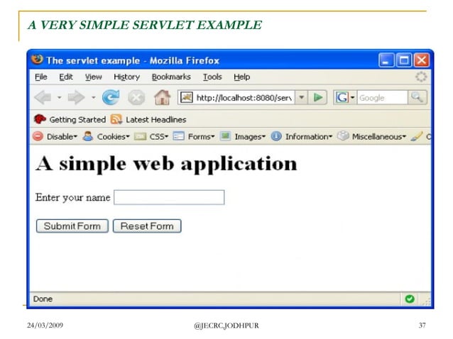 An Introduction To Java Web Technology | PPT | Web Development | Internet