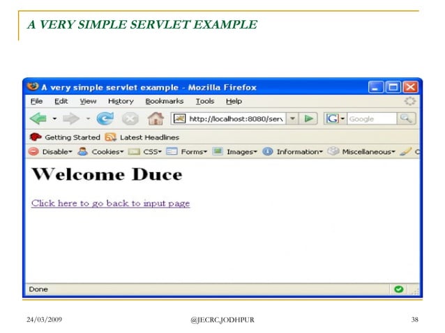 An Introduction To Java Web Technology | PPT | Web Development | Internet