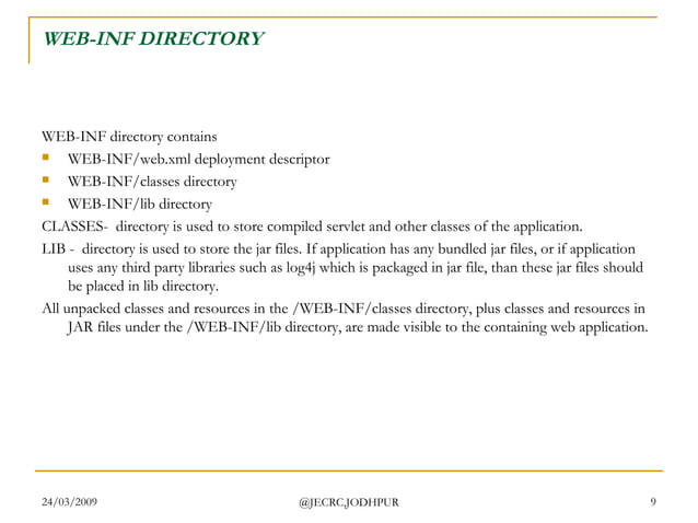 An Introduction To Java Web Technology | PPT | Web Development | Internet