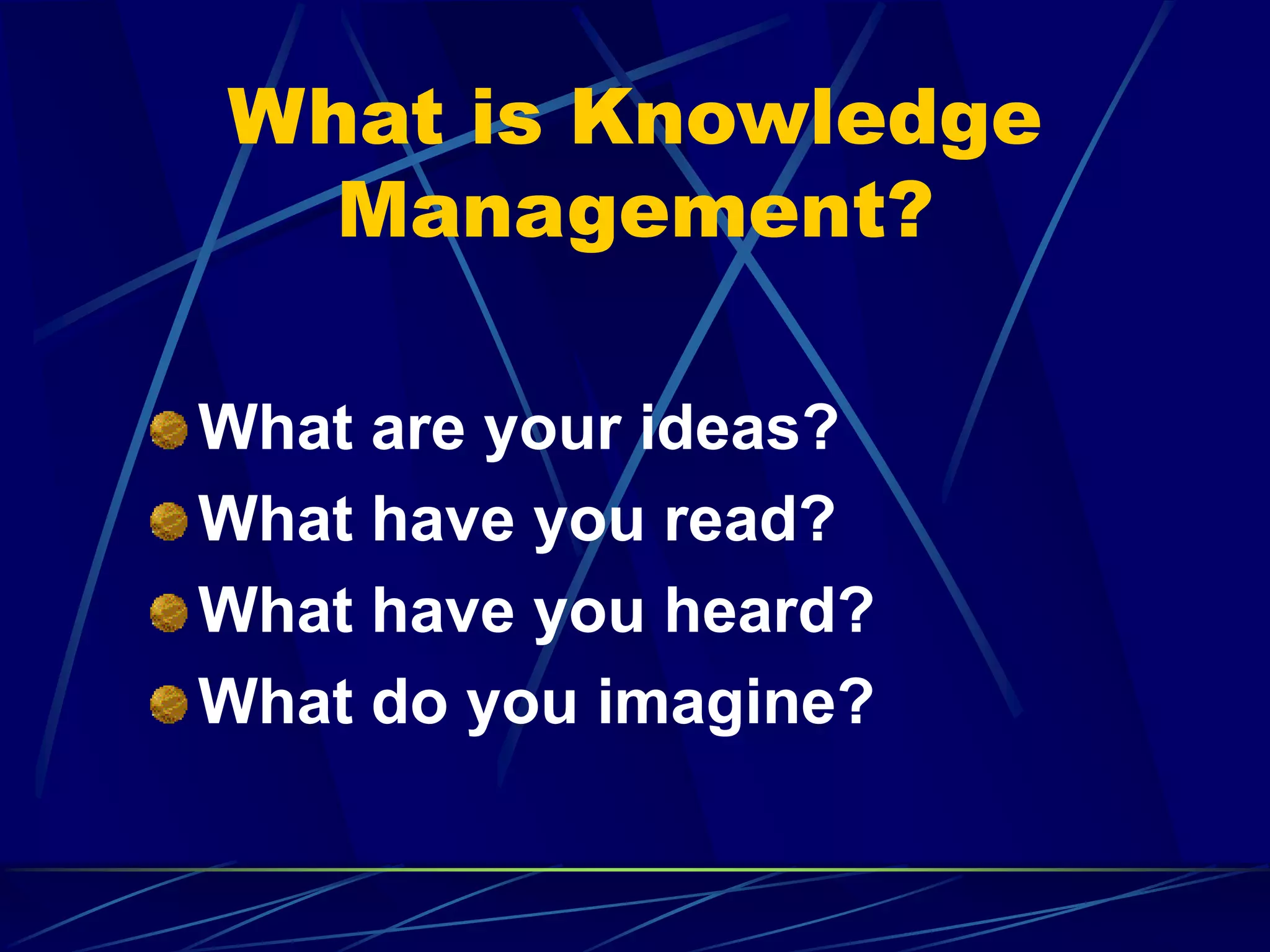 An Introduction to Knowledge Management.ppt