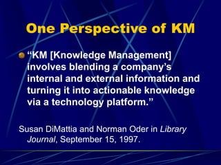 An Introduction to Knowledge Management.ppt