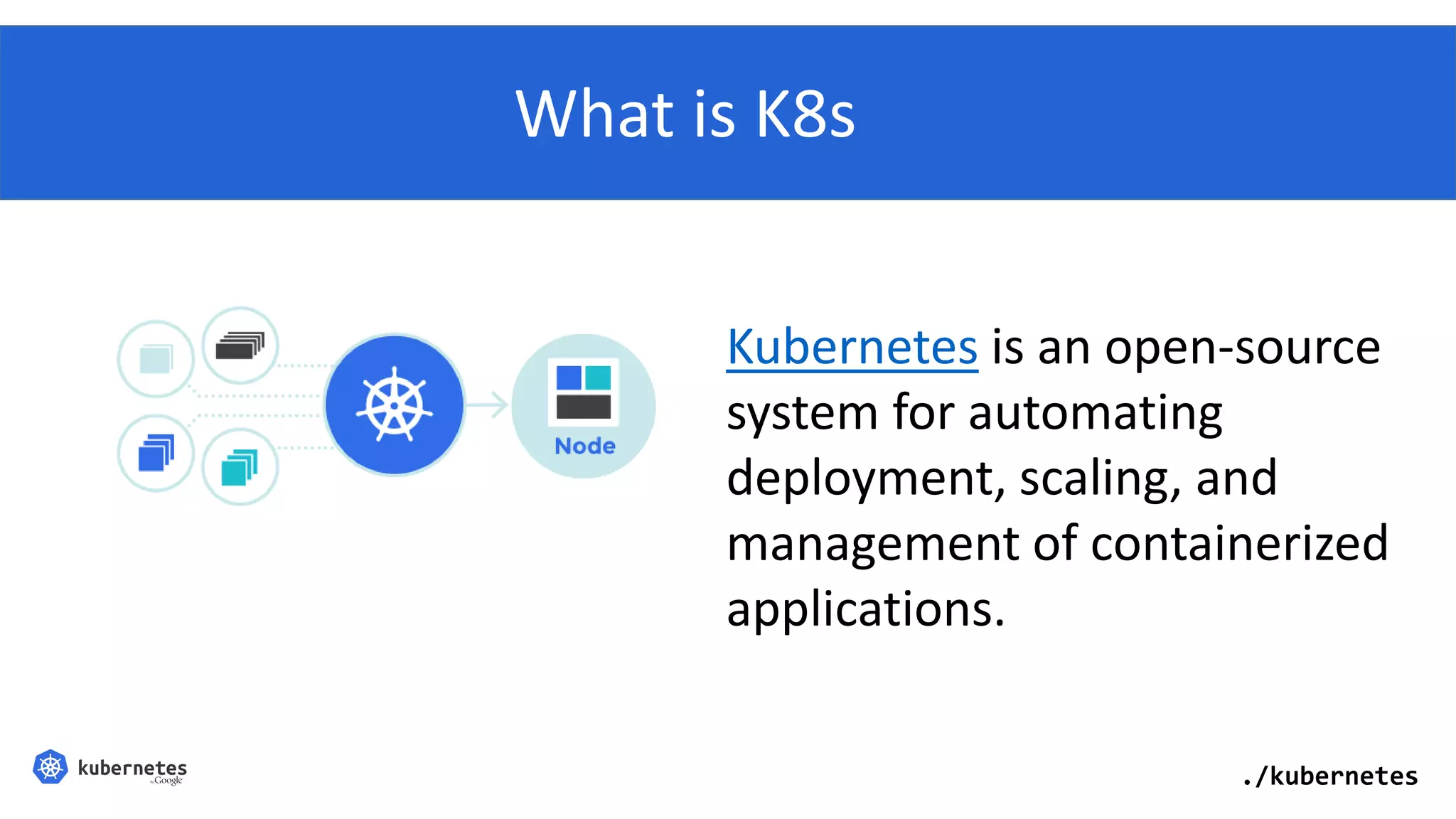An Introduction to Kubernetes | PPT
