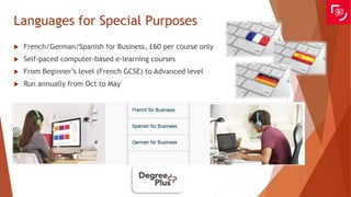 An Introduction to The Language Centre at Queen's | PPT