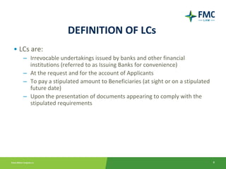 An Introduction to Letters of Credit for Banking Lawyers | PPT