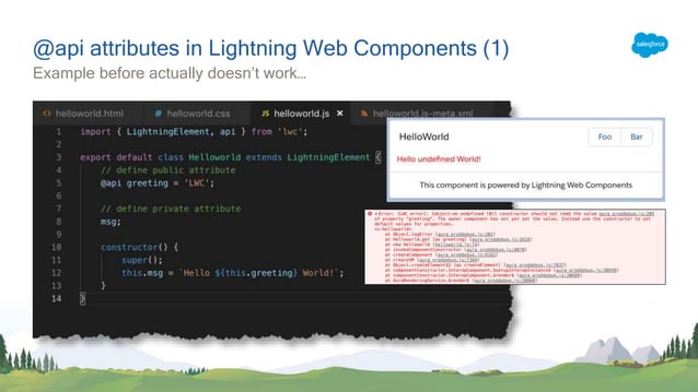 An Introduction to Lightning Web Components | PPTX | Web Design and HTML | Internet