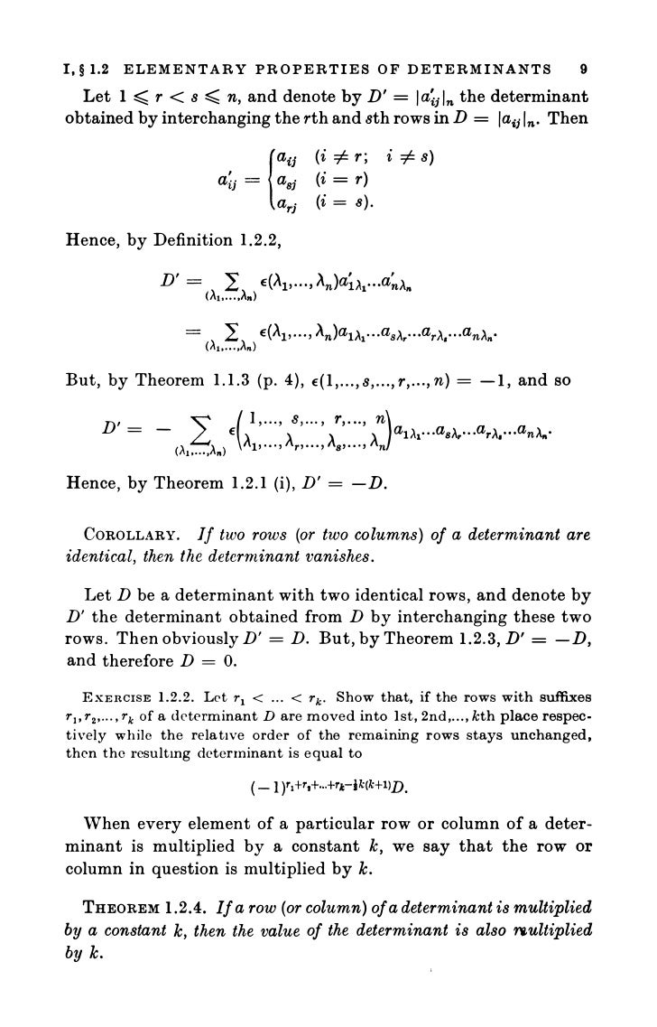 An introduction to linear algebra