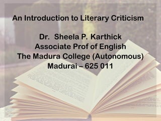 An Introduction to Literary Criticism.ppt