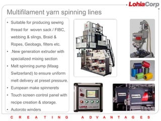 An Introduction to Lohia Corp Ltd, India | PPTX