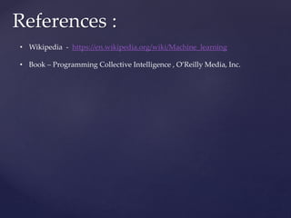 An introduction to machine learning | PPT