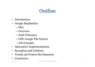 An Introduction to MapReduce | PDF