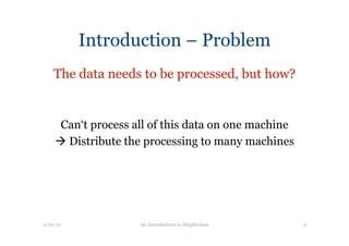 An Introduction to MapReduce | PDF
