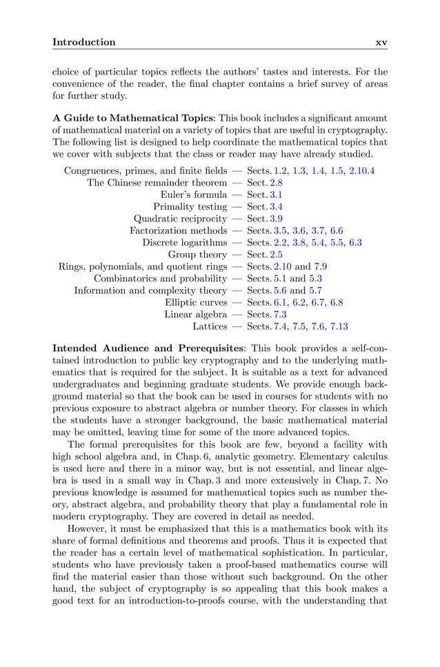An Introduction to Mathematical Cryptography-Springer-.pdf | Physics | Science