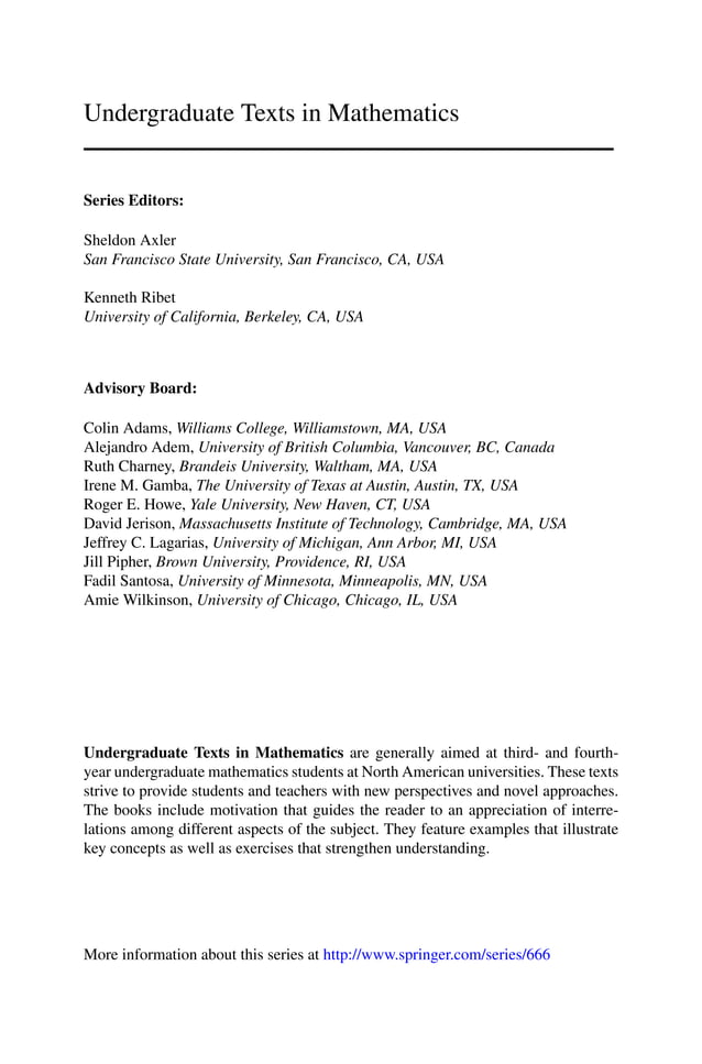 An Introduction to Mathematical Cryptography-Springer-.pdf | Physics ...
