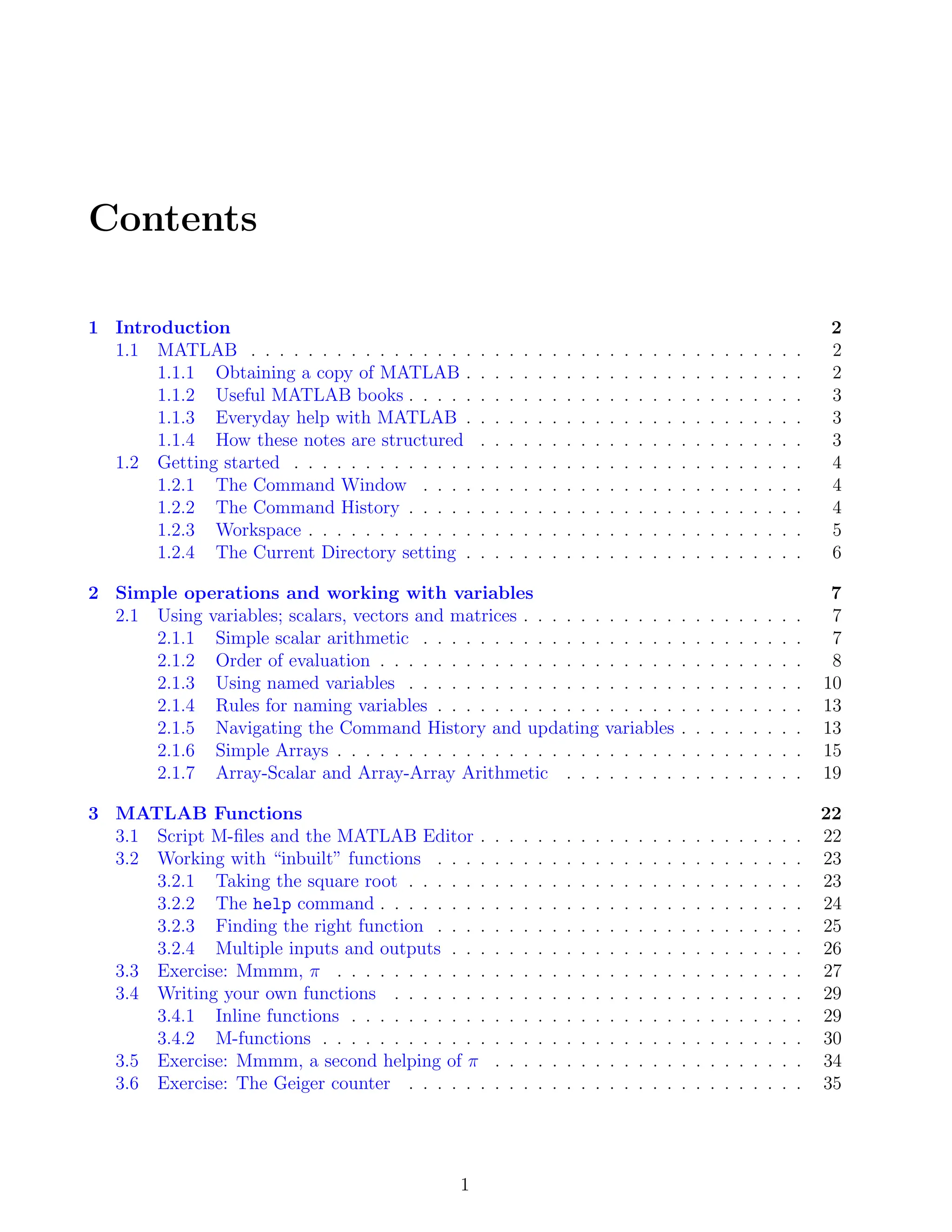 An Introduction To Matlab For Geoscientistspdf
