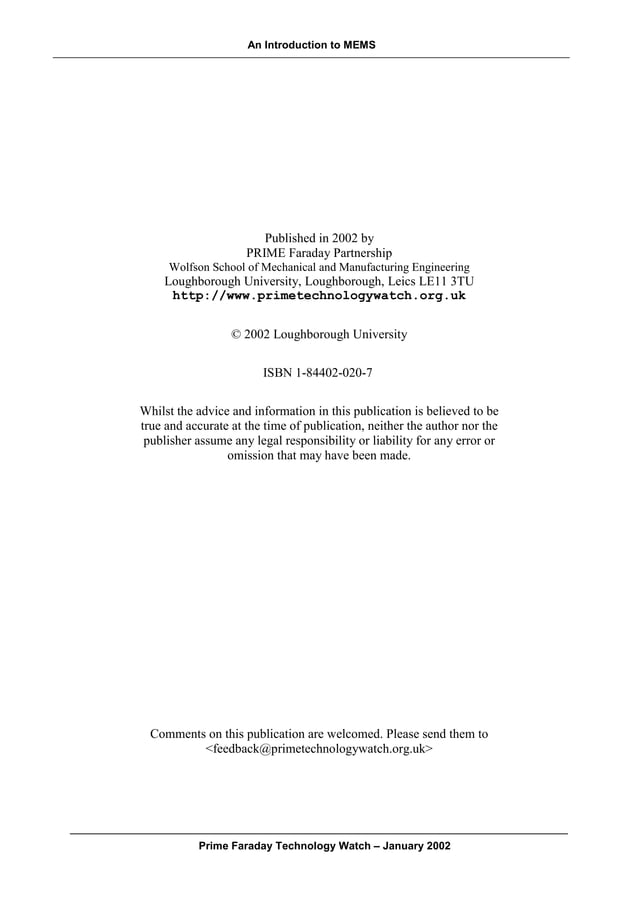 An Introduction to MEMS (Micro-electromechanical Systems) (2002).pdf