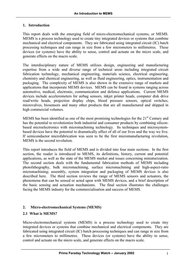 An Introduction to MEMS (Micro-electromechanical Systems) (2002).pdf