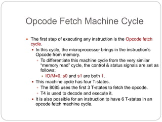 An introduction to microprocessor architecture using INTEL 8085 as a ...
