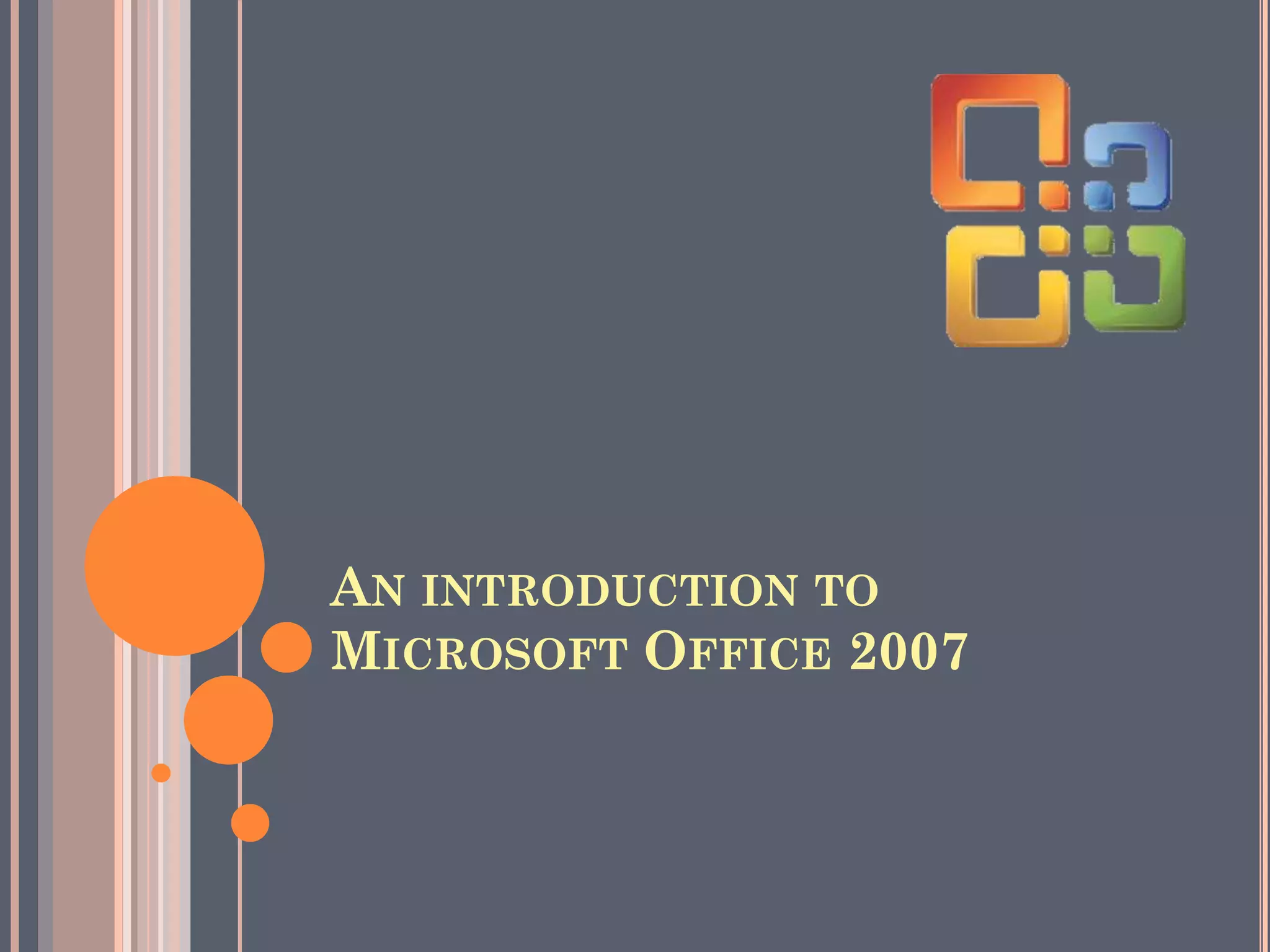 ITFT - An introduction to Microsoft Word | PPTX | Desktop Publishing ...