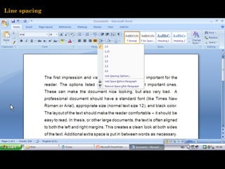 ITFT - An introduction to Microsoft Word | PPTX
