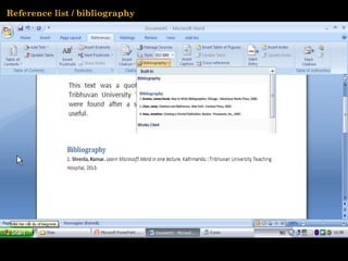 ITFT - An introduction to Microsoft Word | PPTX