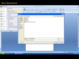 ITFT - An introduction to Microsoft Word | PPTX