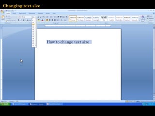 ITFT - An introduction to Microsoft Word | PPTX